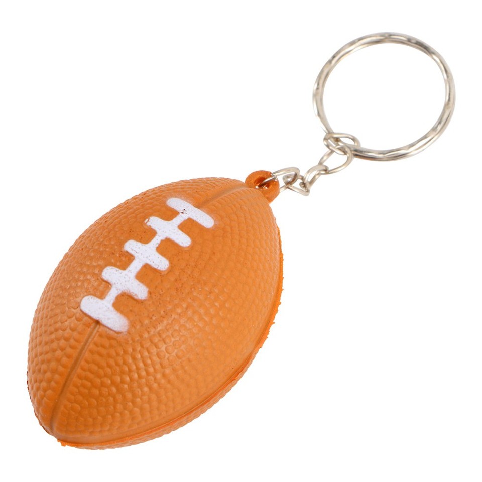 15Pcs PU Rugby Keychains Delicate Personality Key Rings Handbag | eBay ...