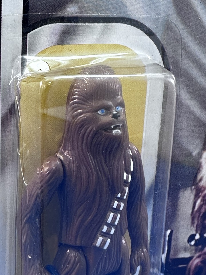 Star Wars CHEWBACCA 12 Back-A CAS 65 Kenner 1977 C75 B60 F90 Original ...