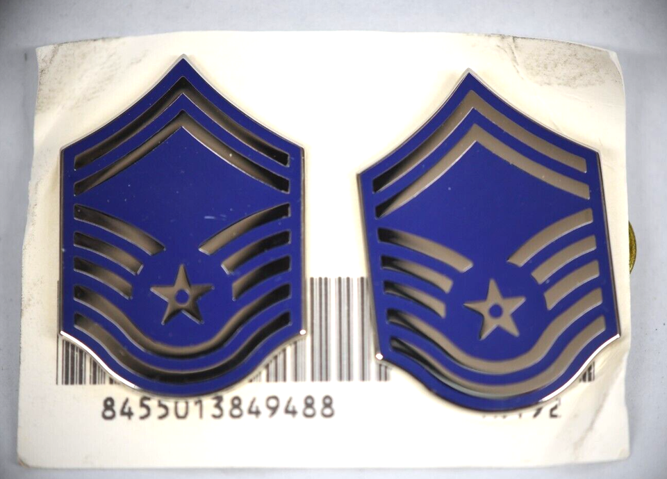 Insignia Grade E.P. Senior Master Sergeant Air Force E-8 | eBay