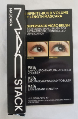NEW Mac Stack Infinite Build Volume+ Length Mascara Superstack Micro ...