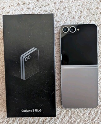 Samsung Galaxy Z Flip6 256GB - Silver Shadow 5G (Unlocked) SM-F741U ...