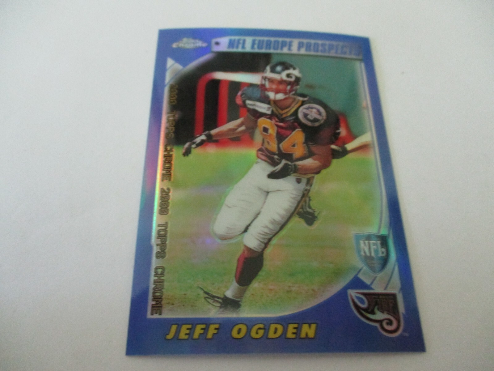 2000 Topps Chrome NFL Europe Prospects Refractor Jeff Ogden Card #224 ...