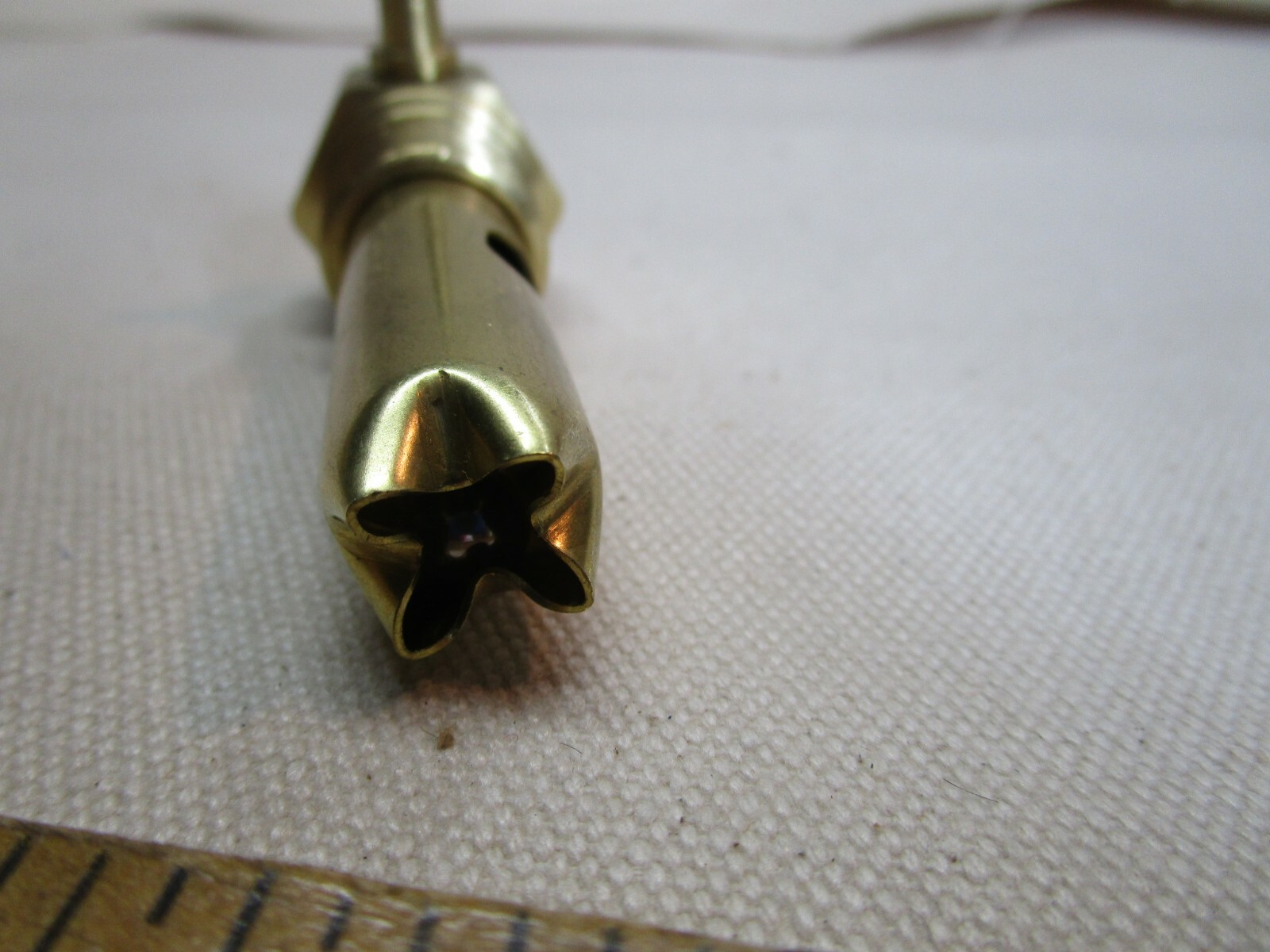 PETERBILT Brass Fuel Gas Tank ROLLOVER SAFETY VENT VALVE 1/2" NPTF - 1/ ...