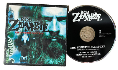Rob Zombie The Sinister Sampler 2001: Hard Rock, Heavy Metal, White ...