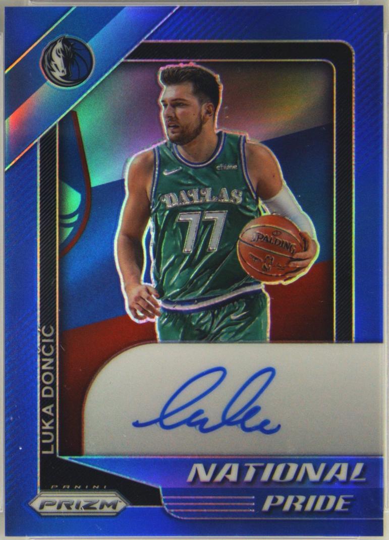 2020-21 Panini Chronicles - National Pride Signatures Luka Dončić #NPS ...