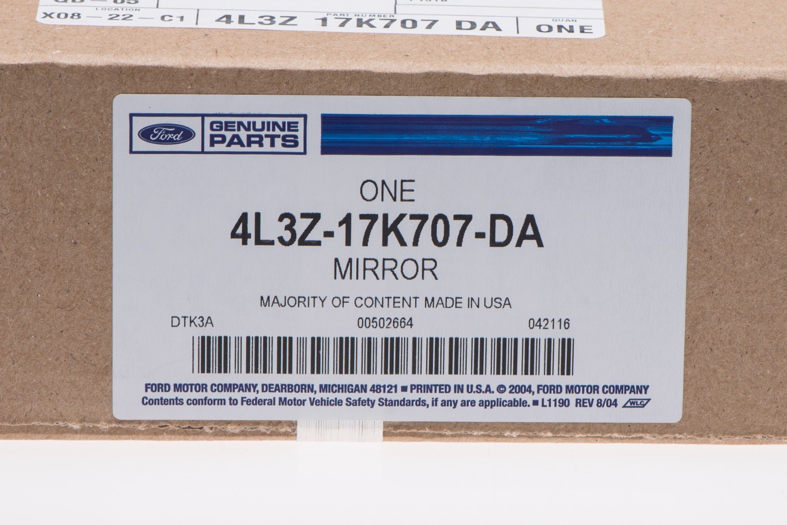 Rétroviseur chauffant électrique Ford F150 2004-2010 vue côté passager ...