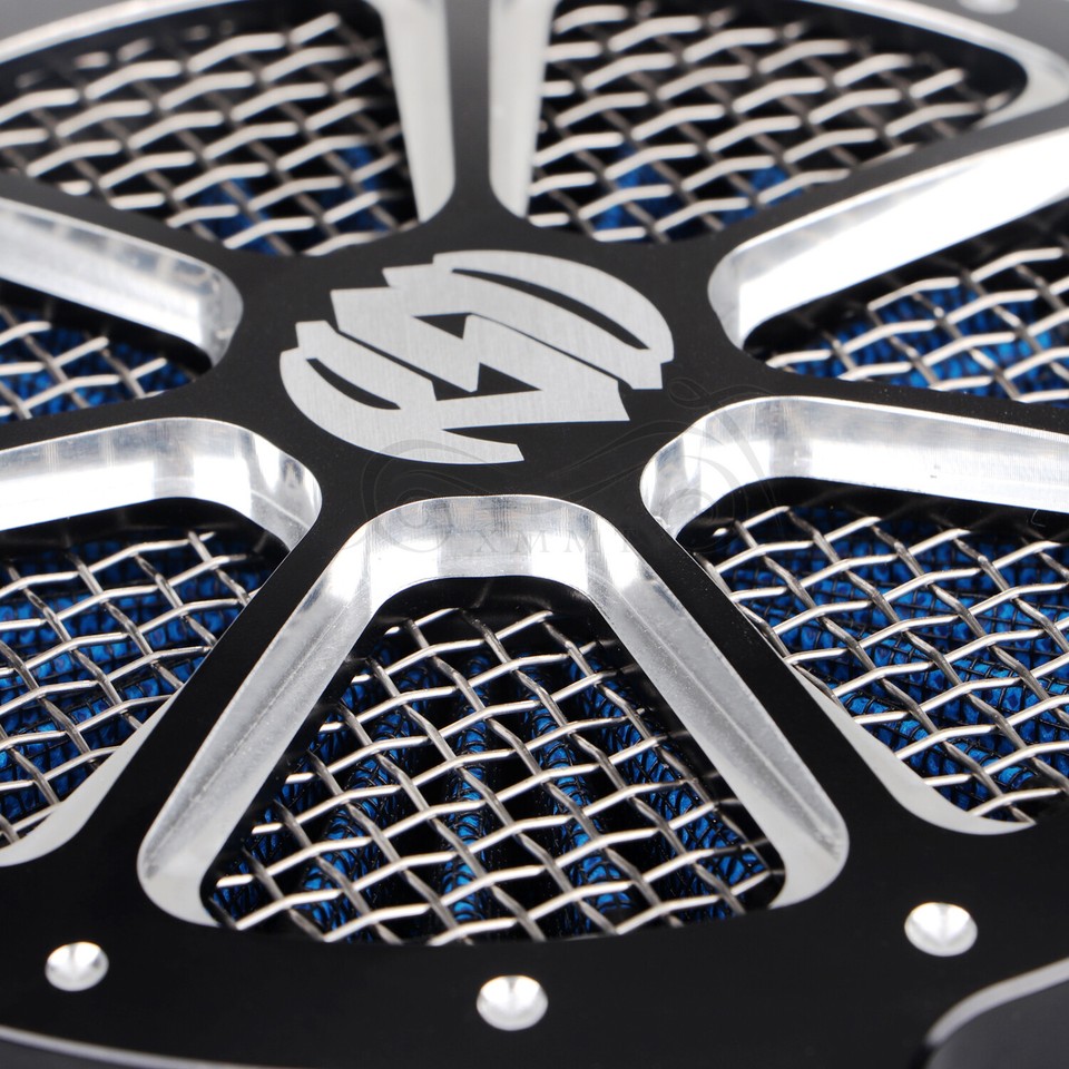 RSD Air Cleaner Blue Intake Filter For Harley Street Tri Glide Road ...