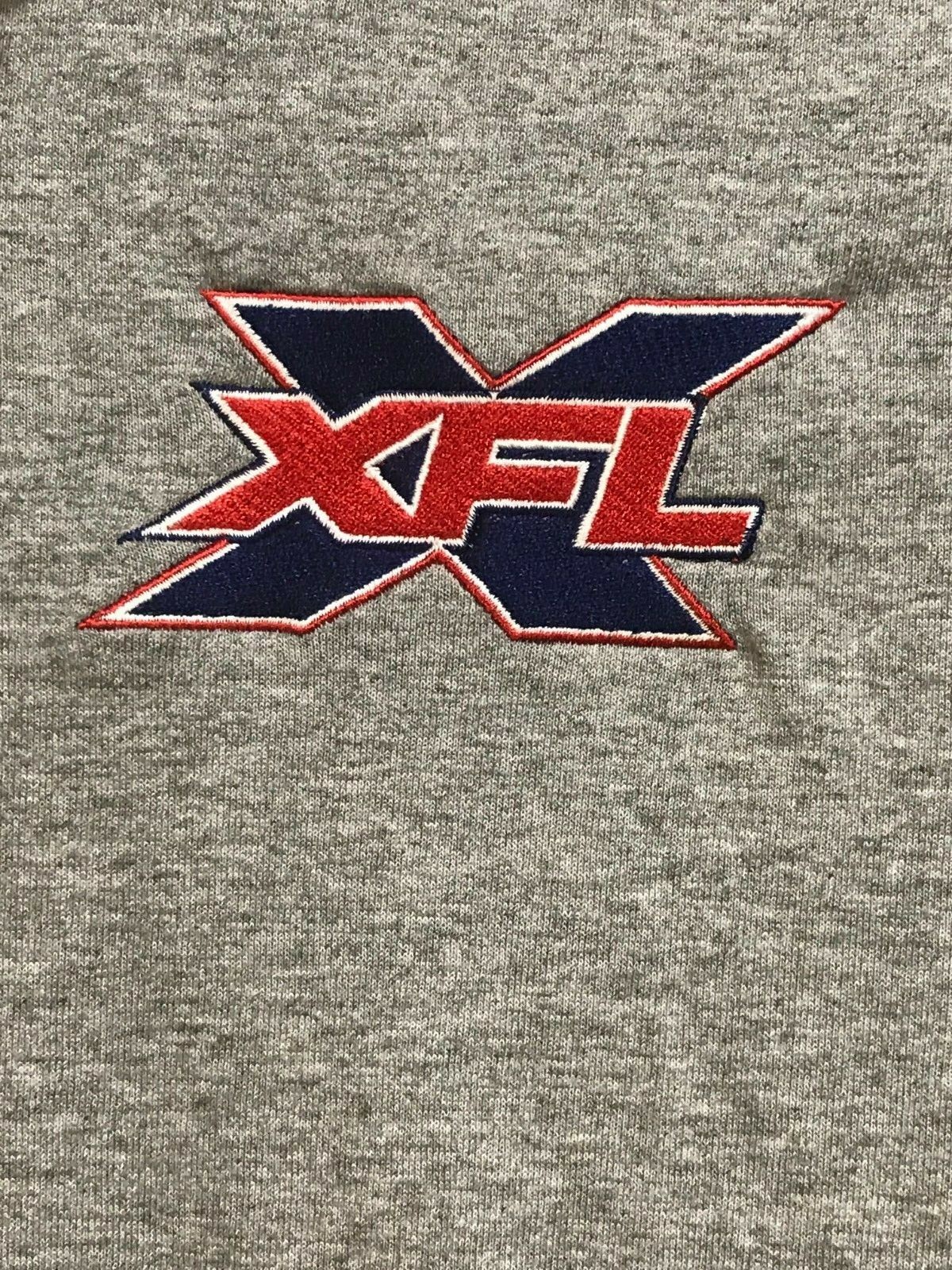 Mens Small XFL Embroidered Logo Polo Shirt WWE Football League ...