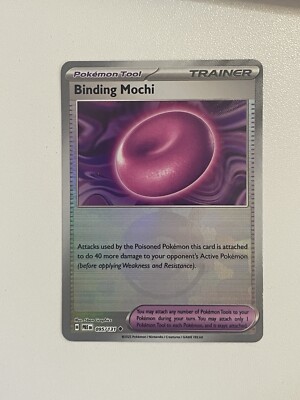 Binding Mochi 095/131 Poke Ball Reverse Holo Prismatic Evolutions ...