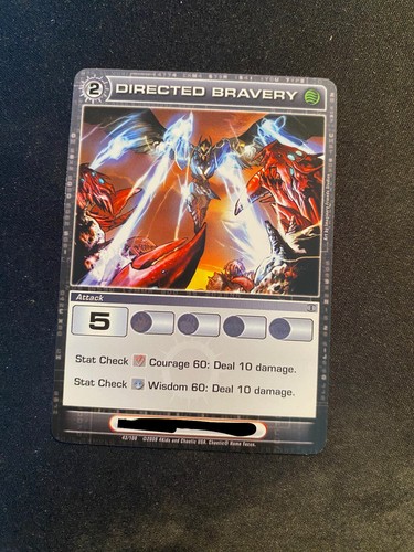Directed Bravery - Chaotic Card - Forged Unity Attack | eBay Australia
