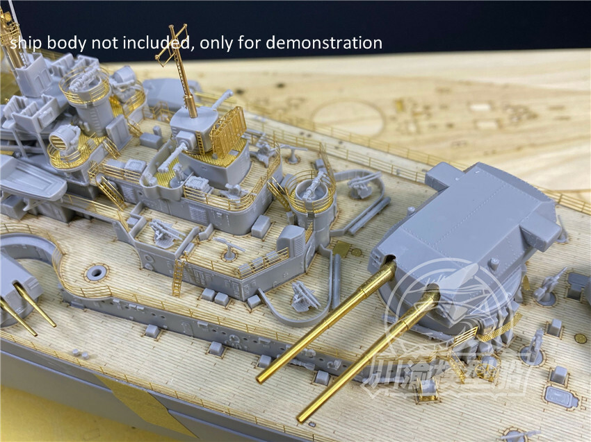 1/350 Scale Upgrade Set for Trumpeter 05358 German Bismarck Battleship ...