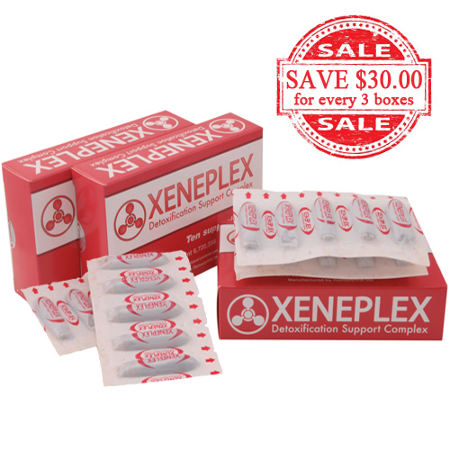 Xeneplex Chemical, Plastic, Drug Removal Chelation Therapy 3 Boxes $30. ...
