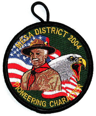 Grand Canyon Council (AZ) 2004 Mesa Dist Pioneering Character Pocket ...