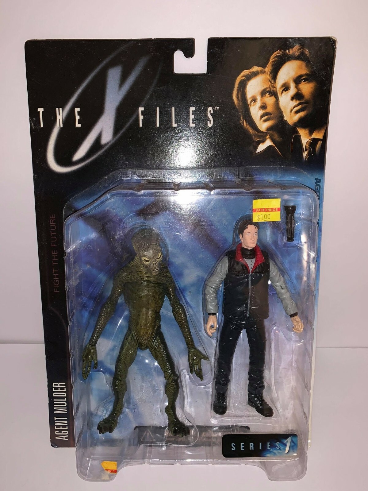 X Files Agent Mulder w/Alien Fight The Future Series 1 McFarlane Toys ...