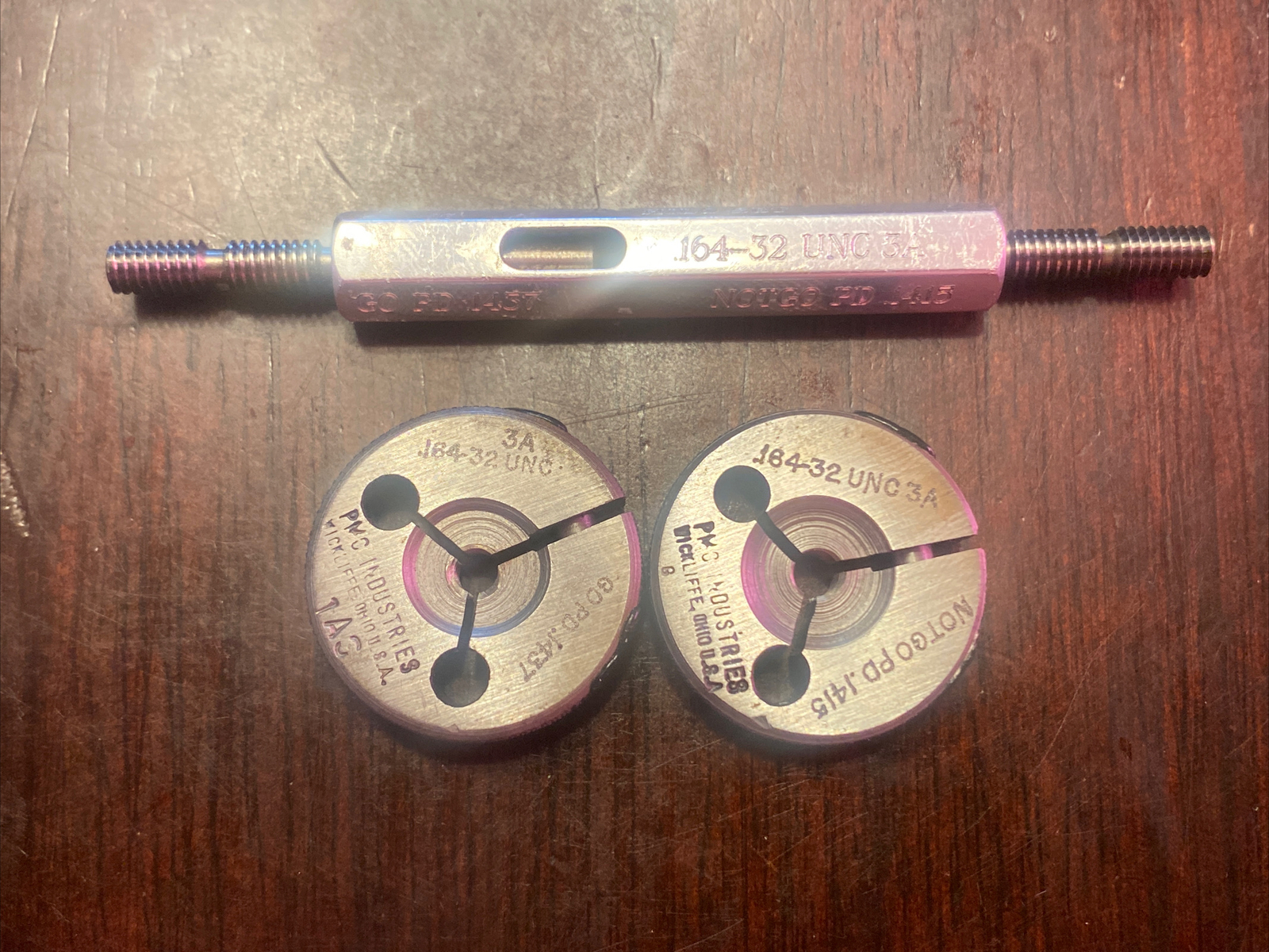.164-32 UNC-3A ring and plug gages | eBay