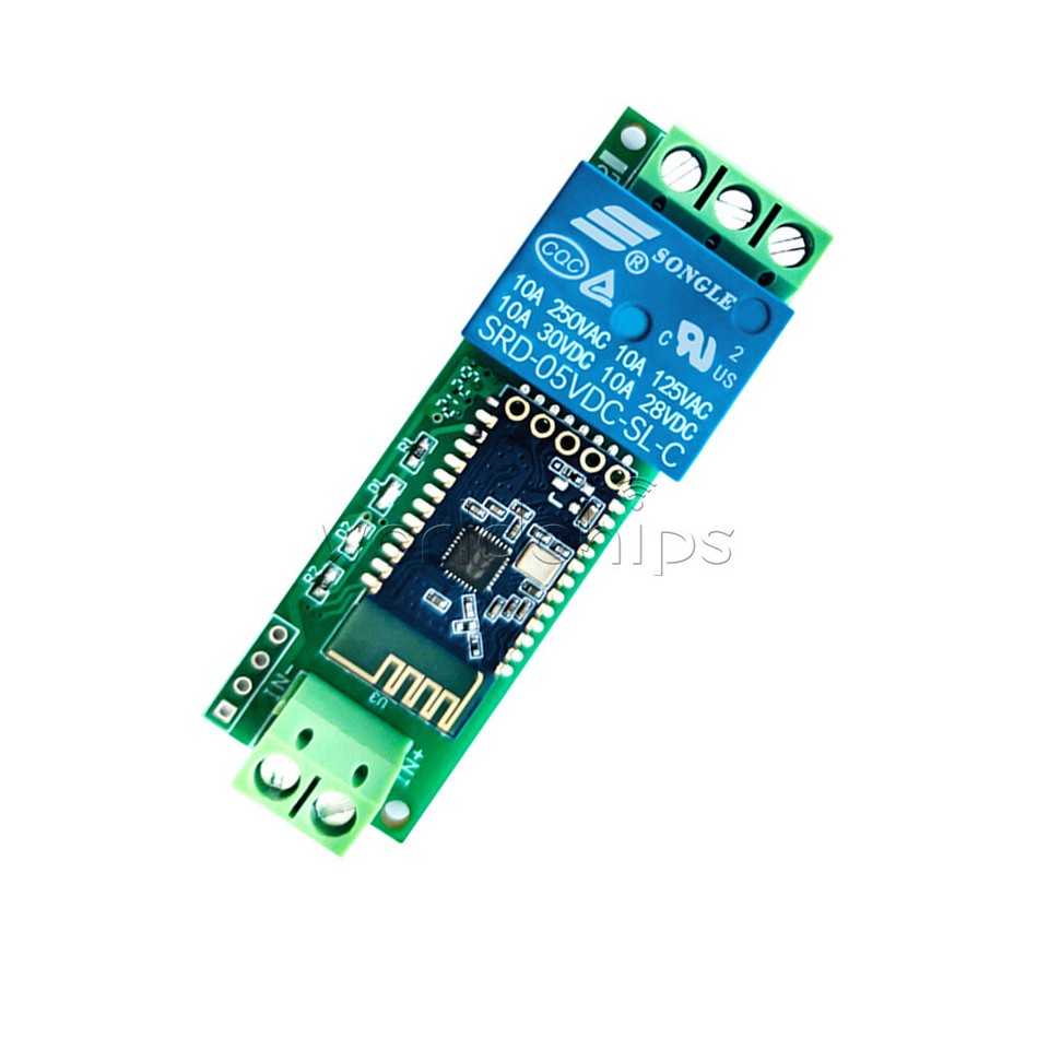 1/2/4 Channel Bluetooth Relay Module APP Control Switch IoT Smart Home ...