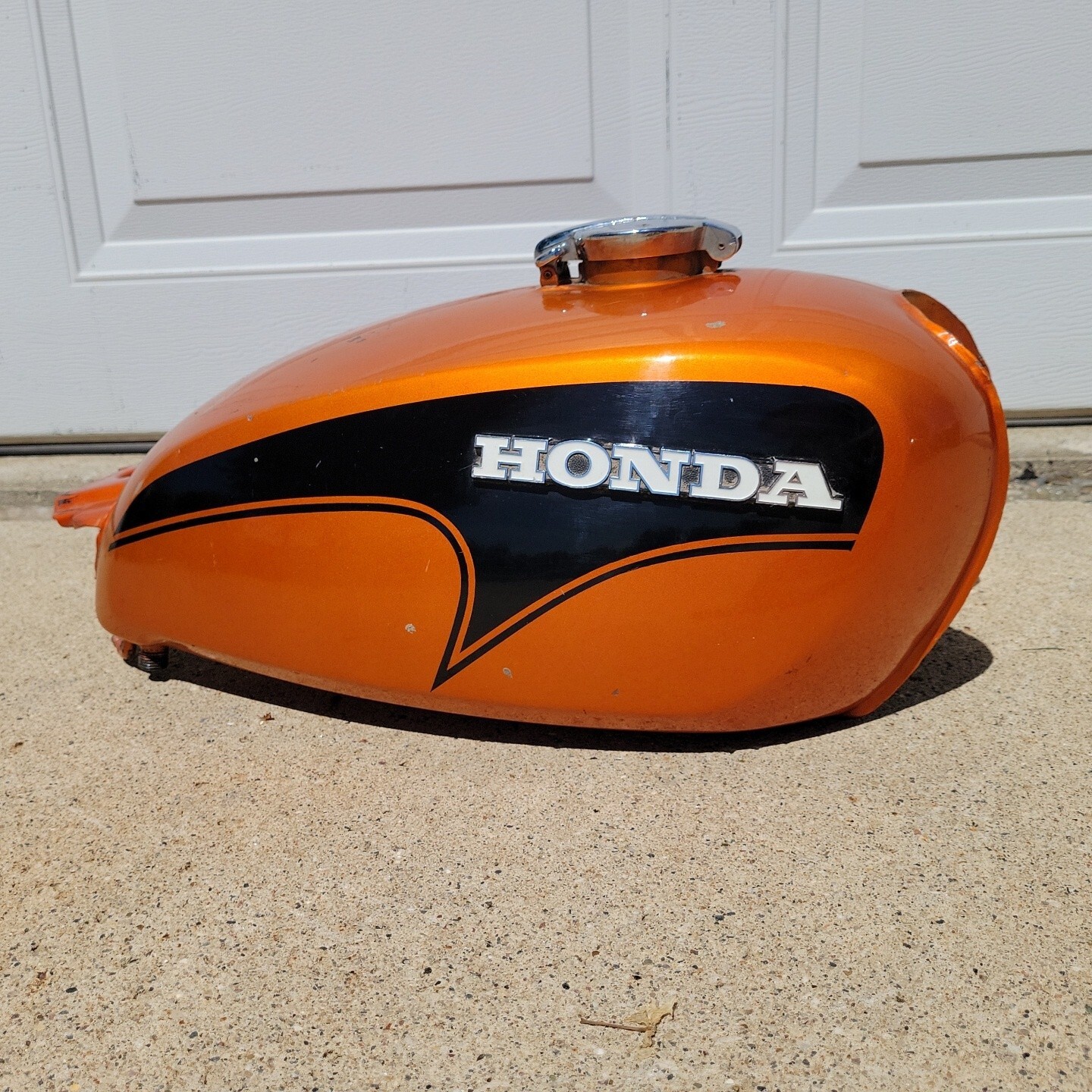 Vintage 1971 Honda CL450 K4 Scrambler Motorcycle Gas Tank Candy Topaz ...