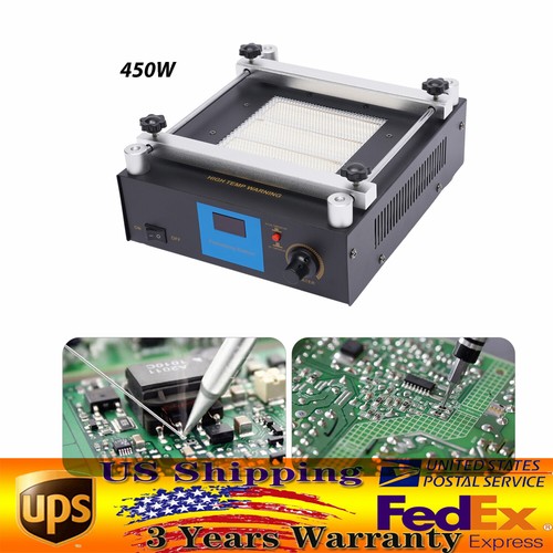 853A Digital IR Infrared BGA Rework Station SMD Preheating Solder ...
