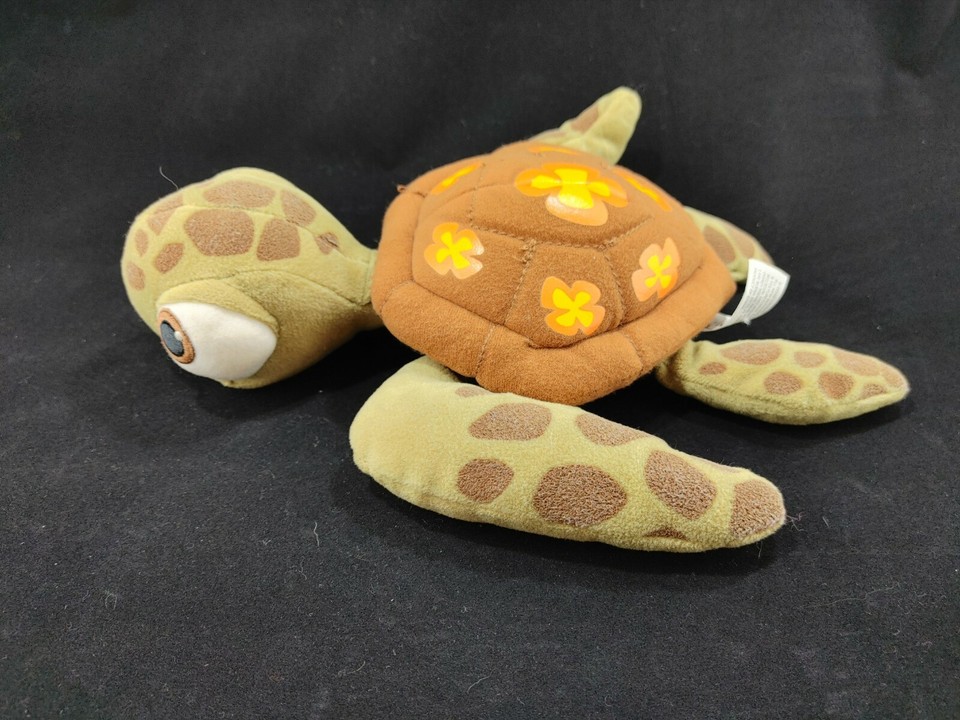 Disney Parks Squirt Plush 10" Finding Nemo Sea Turtle Stuffed Animal ...