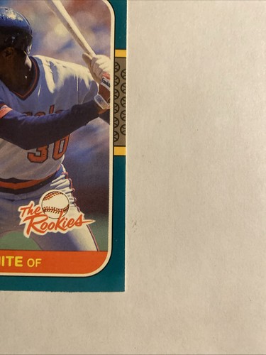 1987 Donruss the Rookies Devon White Rookie Card #8 Mint FREE SHIPPING ...