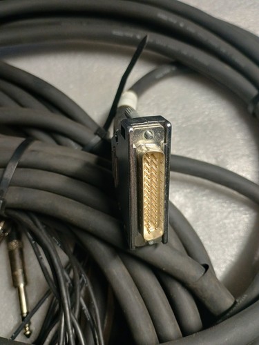 Redco TGS-16 16-Channel (2) DB25 to XLR Male (60ft) Breakout Snake ...