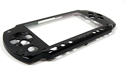 Black Faceplate Front Cover Case for PSP 1001 1000 Replacement Shell | eBay