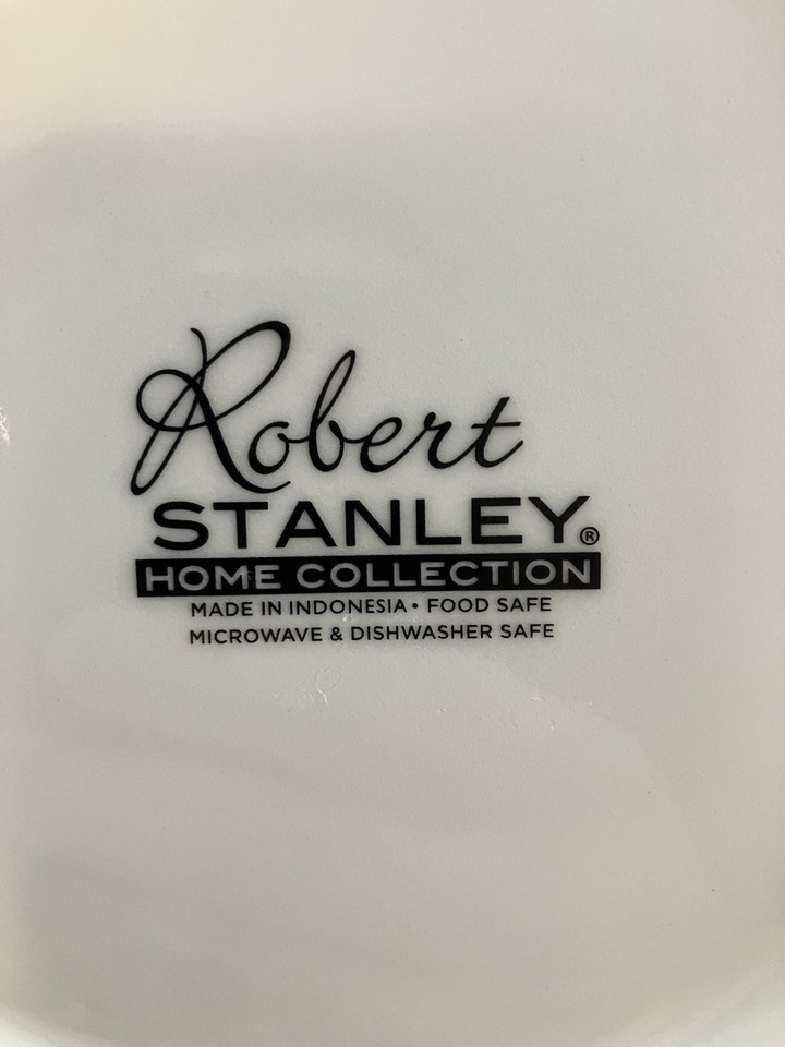 Robert Stanley Plaid Pine Cone Dinner Plates 10 1/2" [Set of 3] | eBay