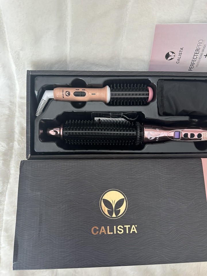 Calista Perfecter Pro Heated Round Brush with GoGo Mini Tool | eBay