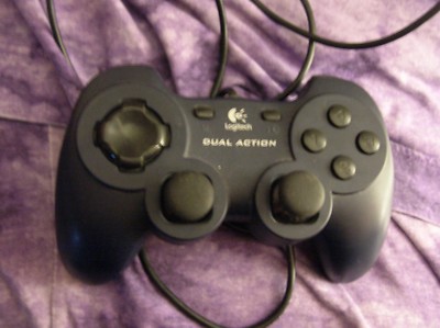 Logitech Dual Action USB PC video game Controller | eBay