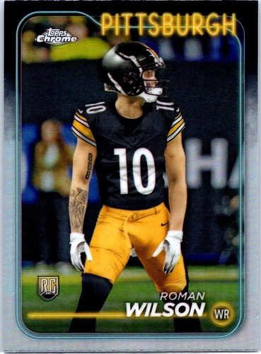 2024 Topps Chrome - Rookies Roman Wilson #230 Refractor (RC) Rookie ...