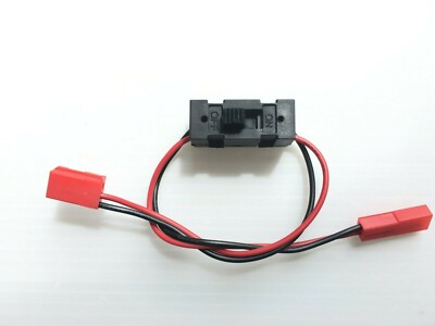 RC On Off switch 50cm lead with JST conn for RC Car, Buggy or Truck ...