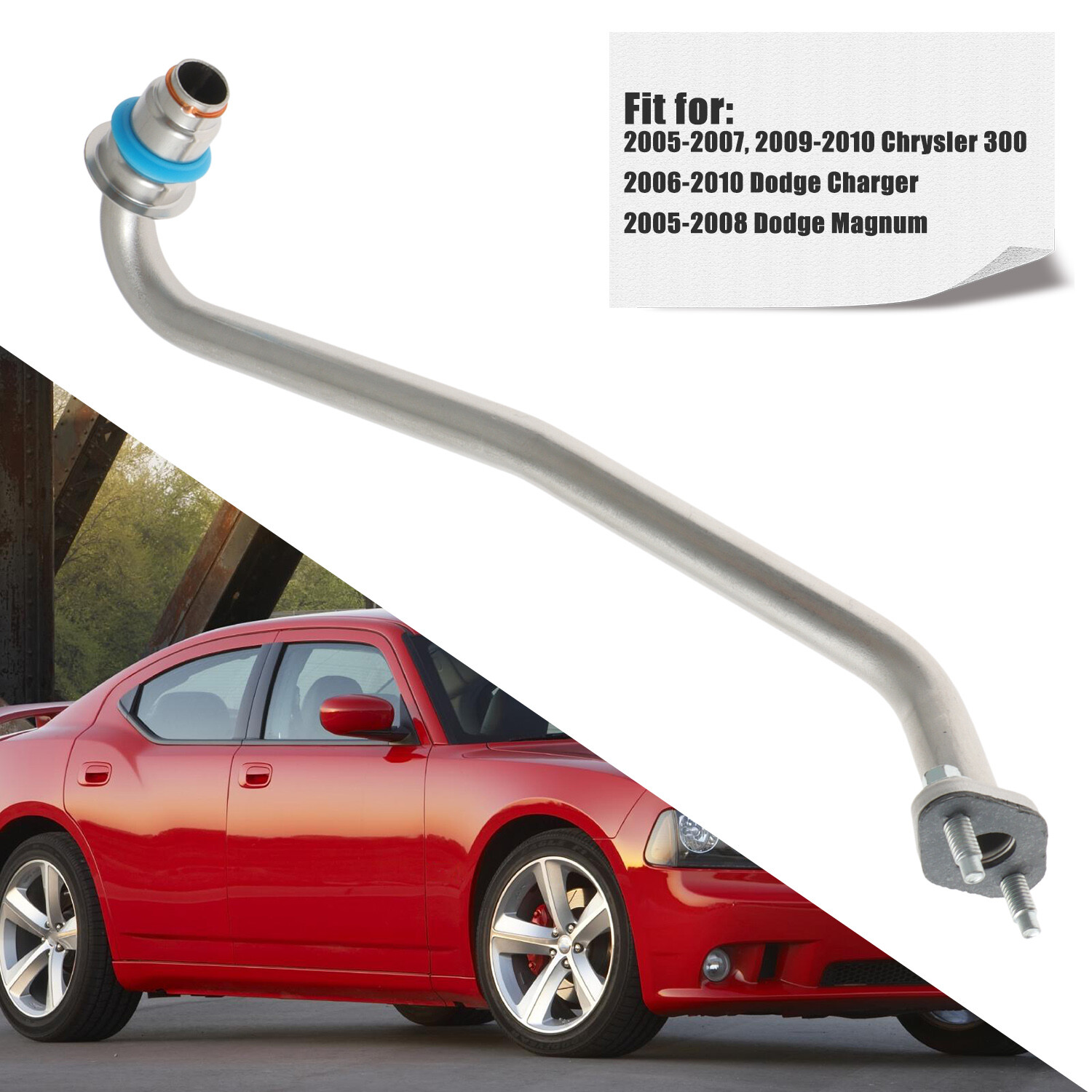 EGR Valve to Intake Plenum Tube for 2005-2008 Dodge Magnum 3.5L V6 ...