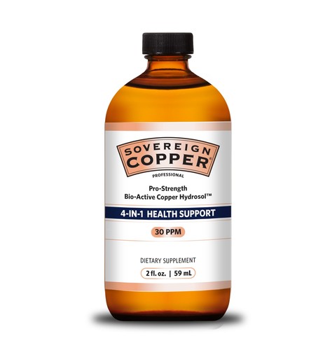 Sovereign Copper Pro-Strength Copper-Hydrosol Bio-Active Liquid Copper ...