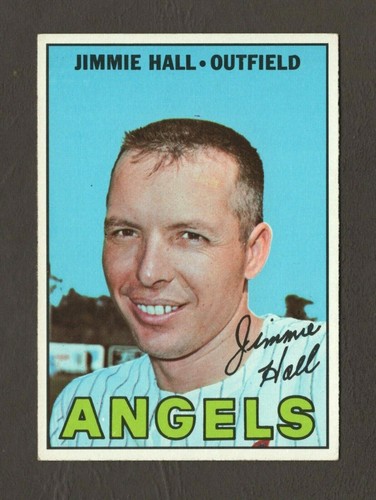 1967 Topps Baseball Card #432 Jimmy Hall – California Angels | eBay