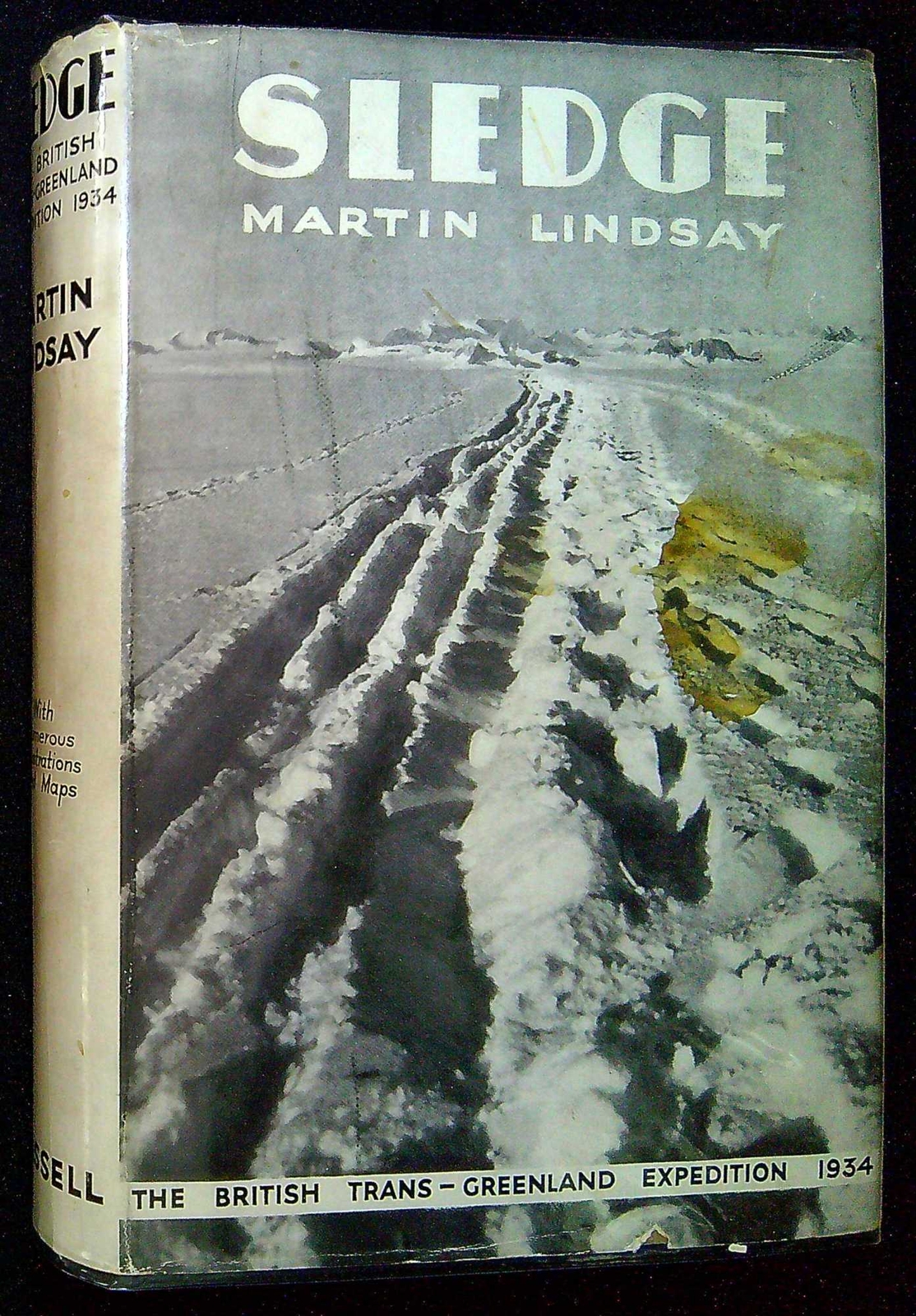 Lindsay, Martin SLEDGE: THE BRITISH TRANS-GREENLAND EXPEDITION 1934 1935 Hardba | eBay