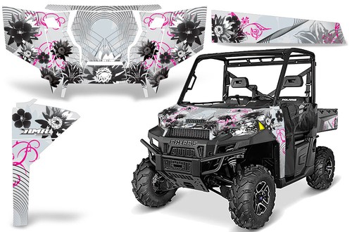 UTV Graphics Decal for Polaris Ranger 900/1000XP 900/100Crew 13-17 LUNA ...