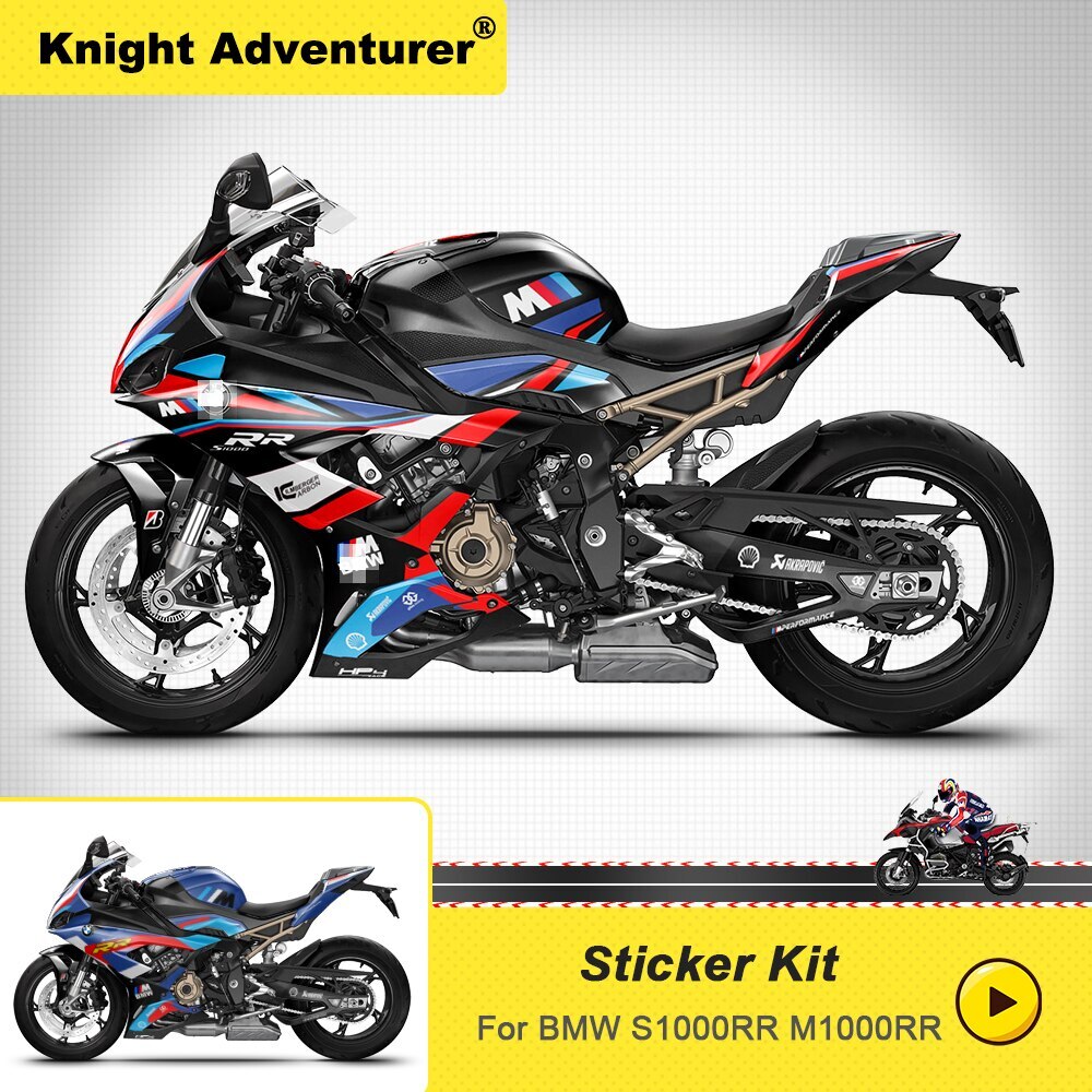 For BMW S1000RR M1000RR 2019 2020 2021 2022 Body Fairing Decal Sticker ...