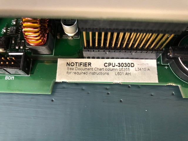 NOTIFIER CPU2-3030D Fire Alarm for sale online | eBay