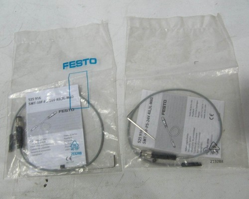 (NEW) Festo Cylinder Position Reed Switch SMT-10F-PS-24V-K0,3L-M8D ...