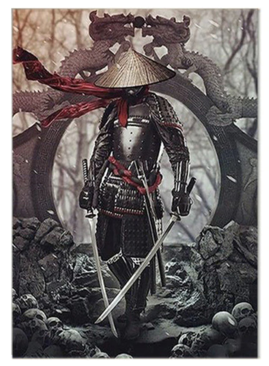 Samurai Warrior Drawings Art