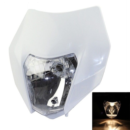 Off-Road Dirt-Bike Street Headlight Lamp H4 White Fit For Honda CRF 110 ...