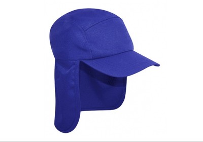 Blue Legionnaire Sun Neck Cover Snapback Cap Sports Hat 100% Cotton ...