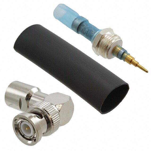 2 TE Connectivity BNC Right Angle Connectors for RG400 RG142 RG58 0-4 ...