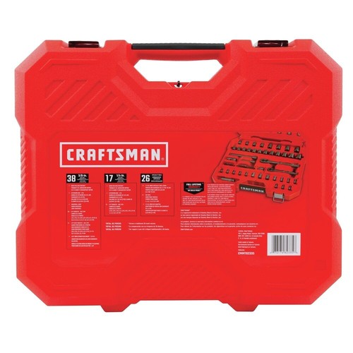 Craftsman CMMT82335 81 pc. Gunmetal Chrome Mechanic's Tool Set for sale ...