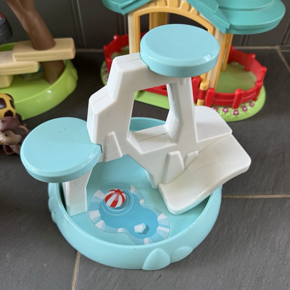 ELC Happyland Zoo Play Set Bundle Animals Figures Train Pets Corner ...