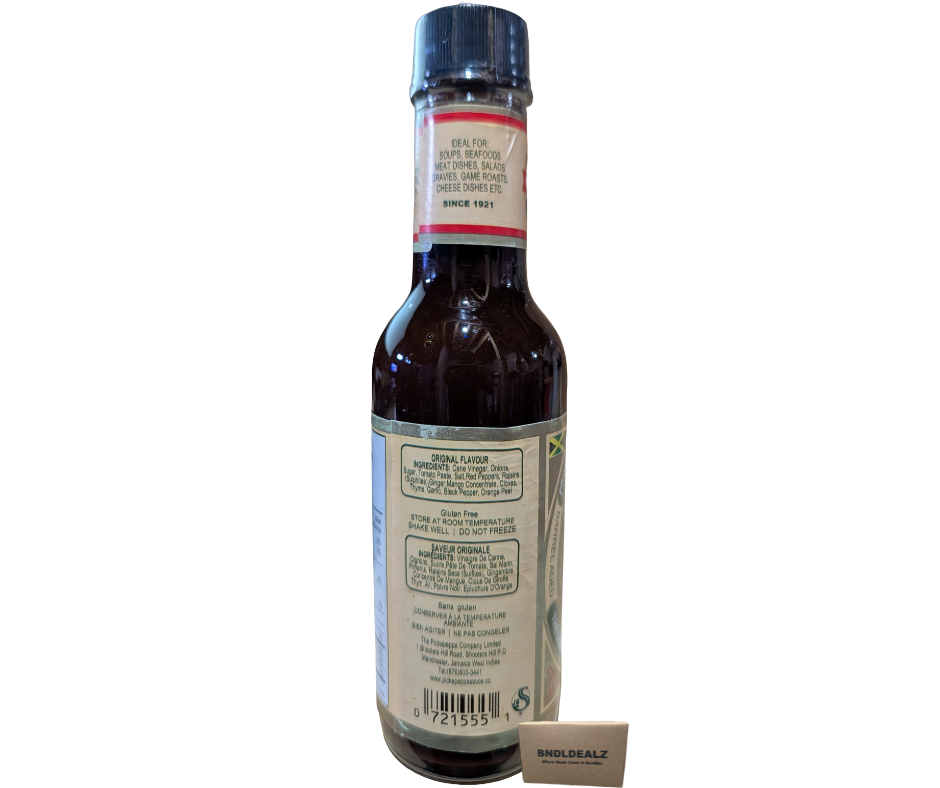 Pickapeppa Original Sauce 3 Pack | Jamaican Classic Condiment 148 mL ...