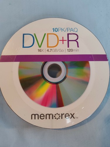 Memorex DVD+R 16X 4.7 GB/Go 120 Minutes 10 Pack | eBay