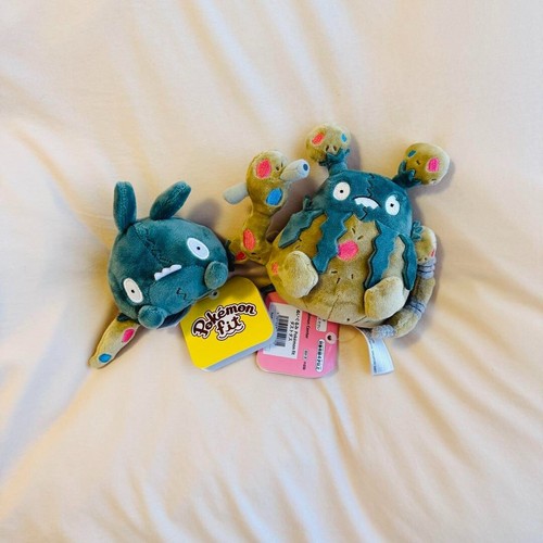 Pokémon fit Plush Trubbish (#568) & Garbodor (#569) Set of 2 Japan | eBay