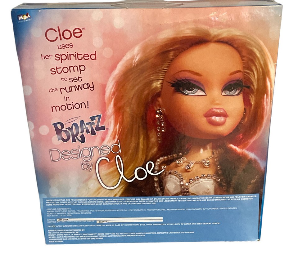 BRATZ DOLL * CLOE'S Perfume for YOU * Fashion & Fragrance Designed By ...