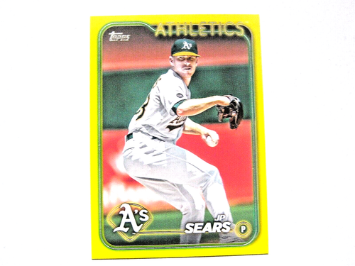 JP Sears 2024 Topps Yellow Parallel Card #80 | eBay